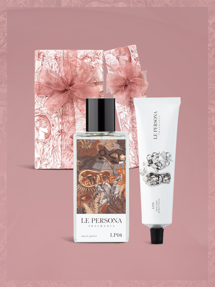LP04 Golden Gem EDP 50ml & Hand Cream 55ml | ETERNAL JOURNEY