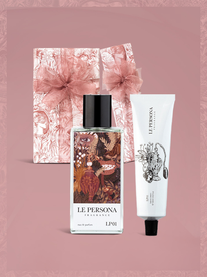 LP01 Mystic Rose EDP 50ml & Hand Cream 55ml | ETERNAL JOURNEY
