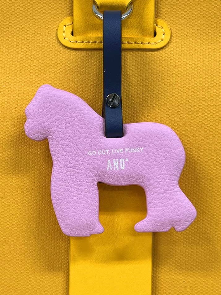 Buddy Charm Pink Gorilla | ETERNAL JOURNEY