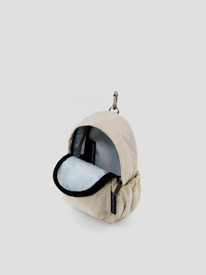 Daily Pocket Mini Backpack Beige | ETERNAL JOURNEY