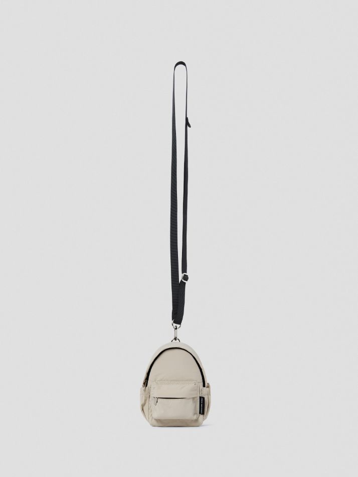 Daily Pocket Mini Backpack Beige | ETERNAL JOURNEY