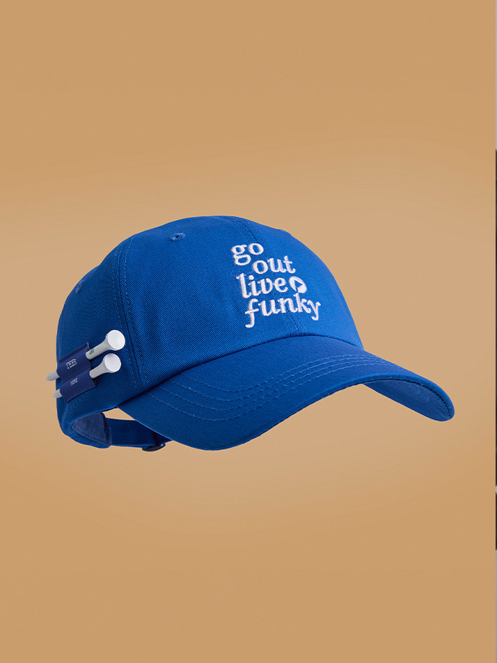 Slogan Ball Cap Blue | ETERNAL JOURNEY