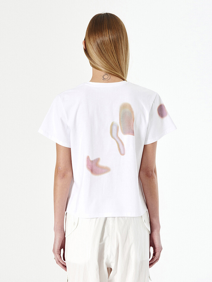 23 GRAPHIC PRINTING TEE (white/S) | ETERNAL JOURNEY