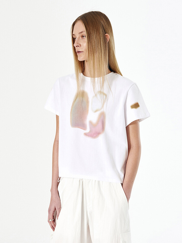 23 GRAPHIC PRINTING TEE (white/S) | ETERNAL JOURNEY