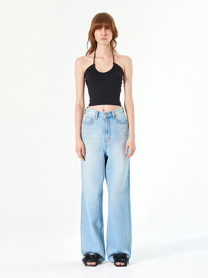 HALTER STRAP BRA TOP (black) | ETERNAL JOURNEY