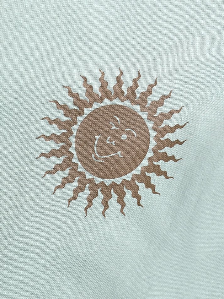 Infinite Sun L/S Tshirts-Sage Green | ETERNAL JOURNEY