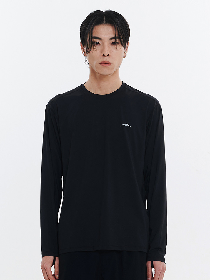 ASKIN LOGO LONG SLEEVE (BLACK) | ETERNAL JOURNEY