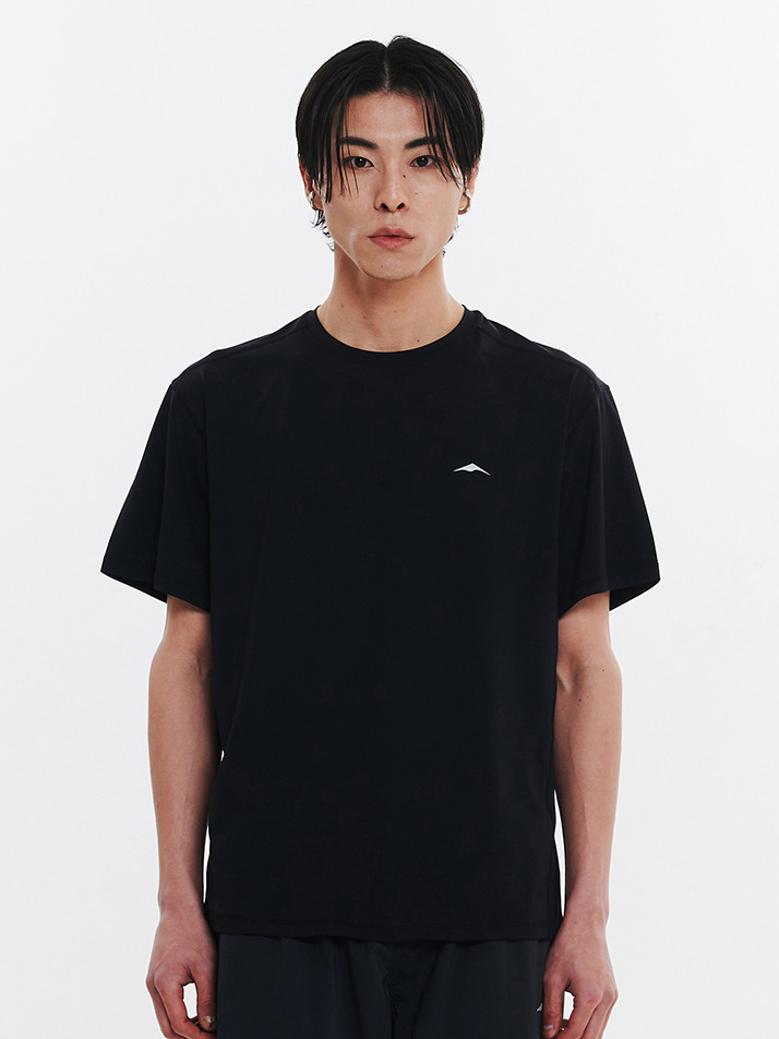 ASKIN LOGO SHORT SLEEVE (BLACK) | ETERNAL JOURNEY