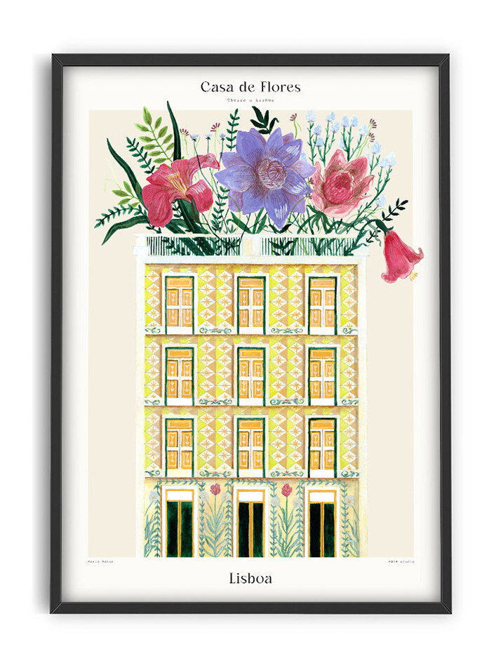 Maria Matos - Casa de Flores - Lisboa 50 x 70 | ETERNAL JOURNEY