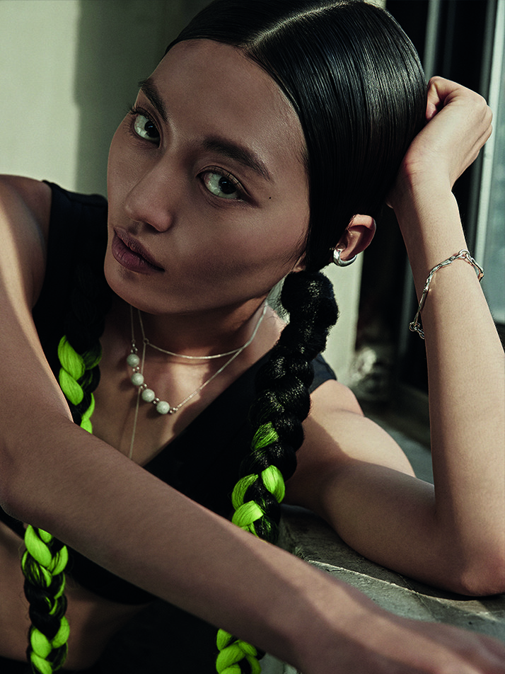 #138 Silver Steam Flower Bracelet | ETERNAL JOURNEY