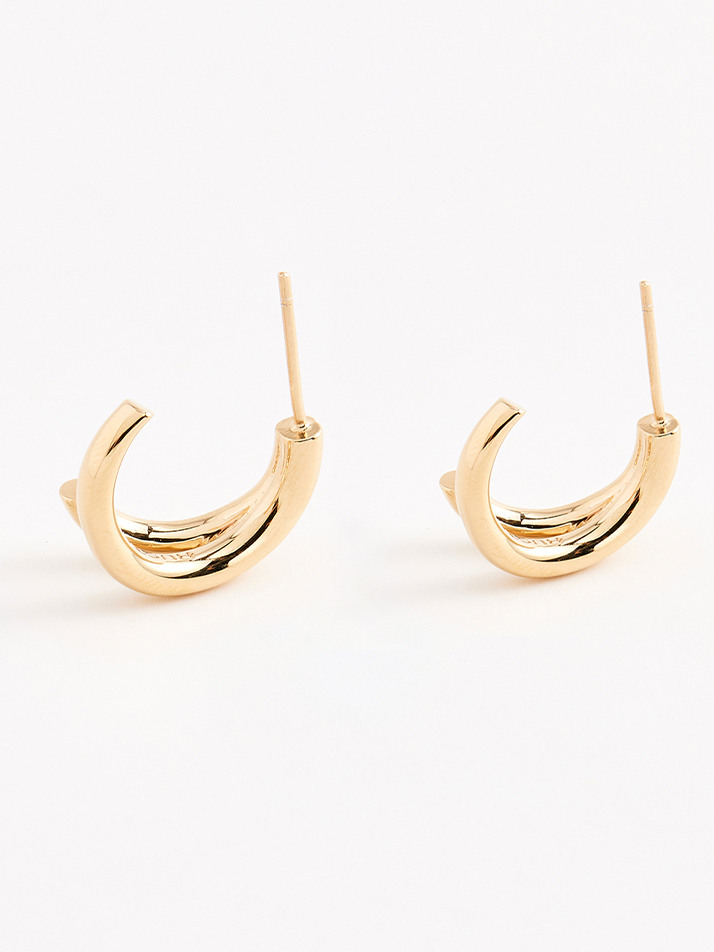 #197 Gold Twin earring | ETERNAL JOURNEY
