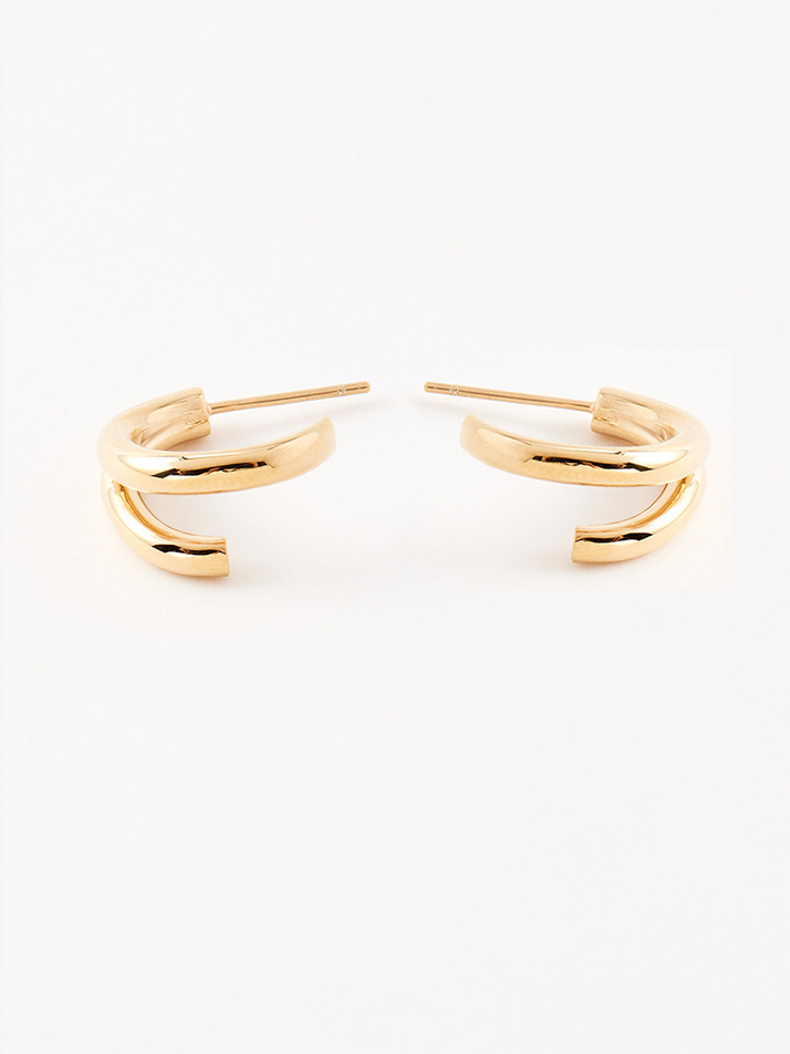 #197 Gold Twin earring | ETERNAL JOURNEY
