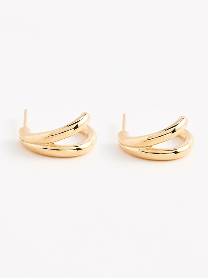 #197 Gold Twin earring | ETERNAL JOURNEY
