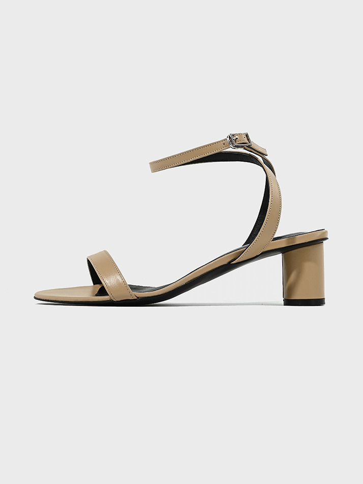 Single Strap Sandals_Beige | ETERNAL JOURNEY