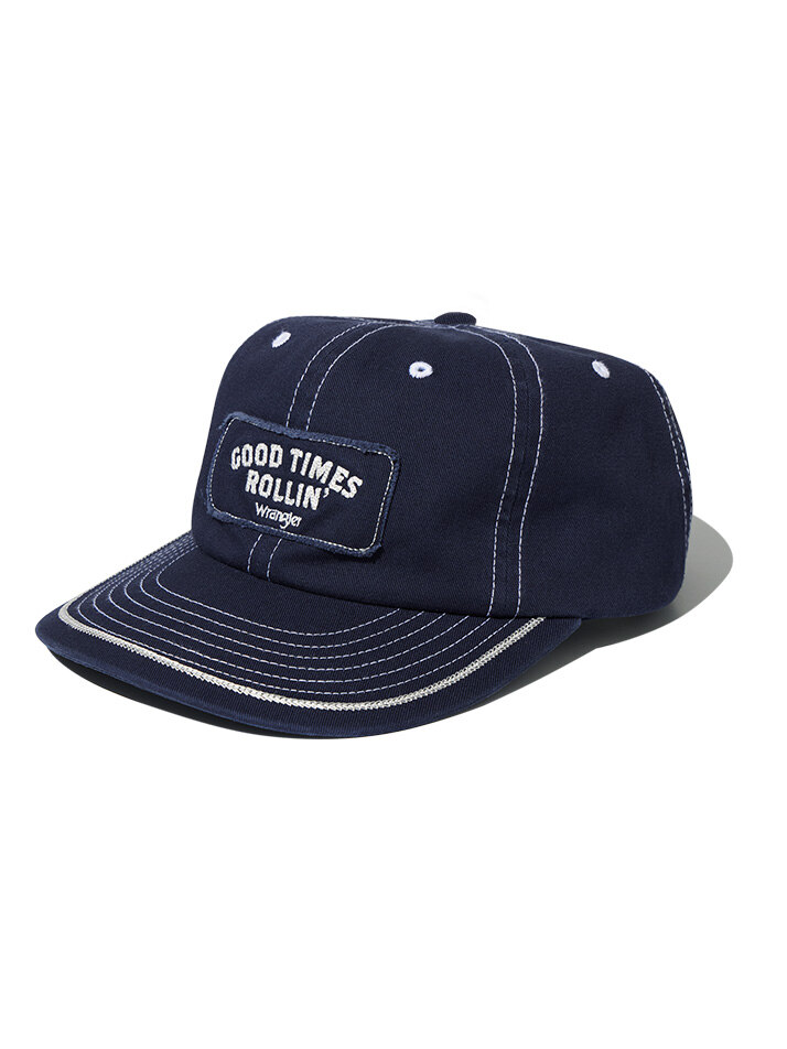 Good Time Patch Cap Navy | ETERNAL JOURNEY