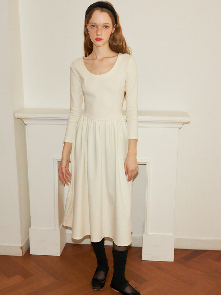Basic Ballet Core Dress_ Ivory | ETERNAL JOURNEY