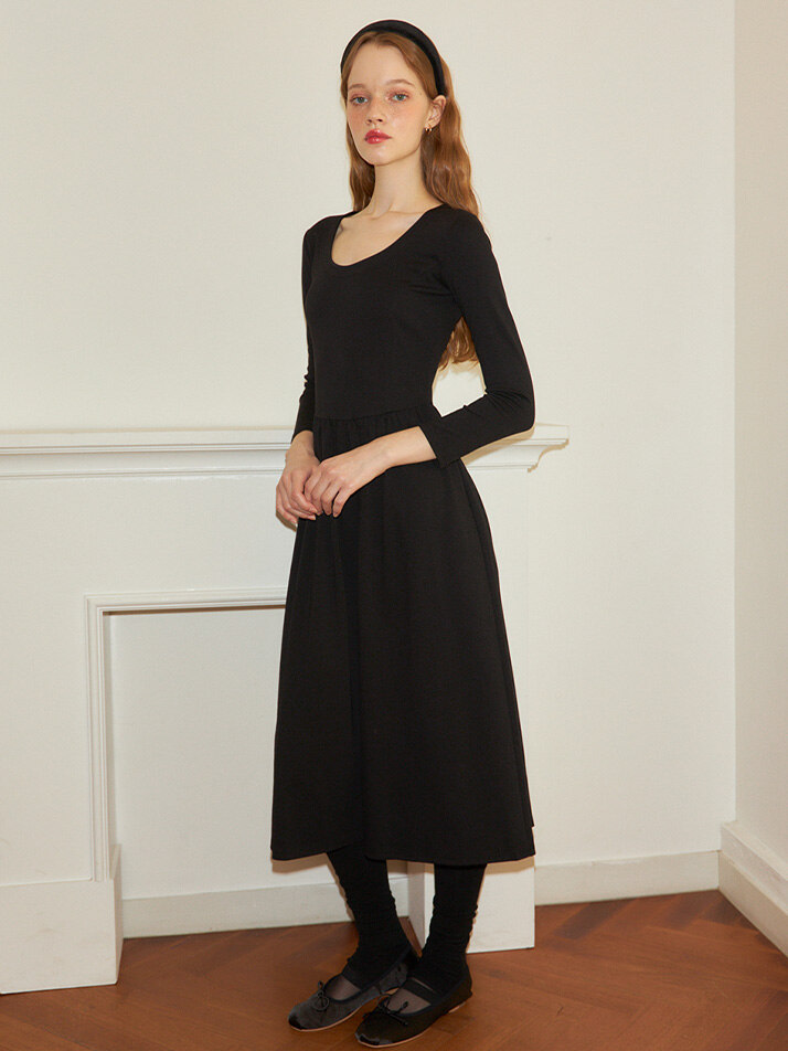 Basic Ballet Core Dress_ Black | ETERNAL JOURNEY