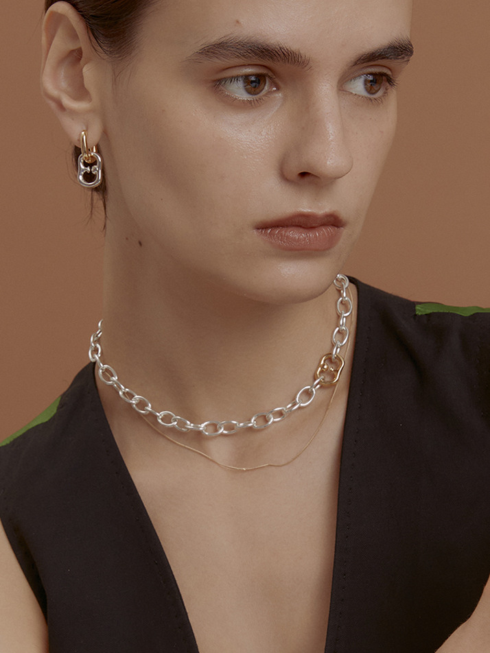 BOLD CHAIN LID NECKACE | ETERNAL JOURNEY