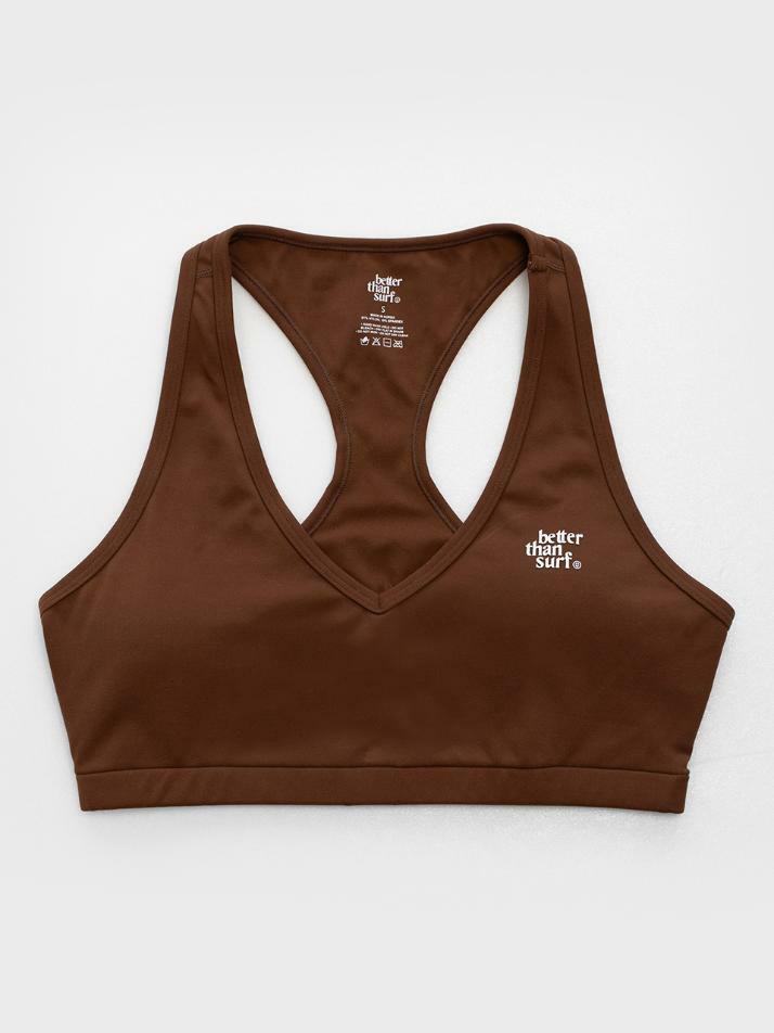 ACTIVE BRA TOP - MOCHA | ETERNAL JOURNEY