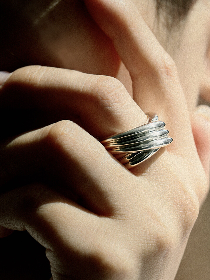 TANGLE RING-MEDIUM | ETERNAL JOURNEY