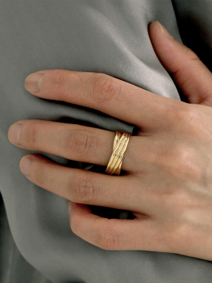 TANGLE RING-SMALL | ETERNAL JOURNEY