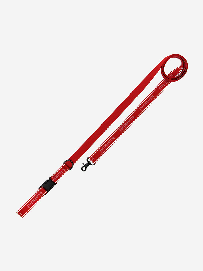 ORIGINAL KINI LOGO LEASH-RED(리드줄) | ETERNAL JOURNEY