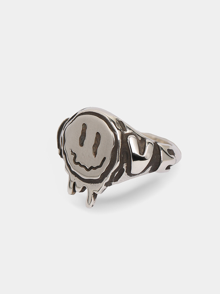 Crying smile ring (925 silver) | ETERNAL JOURNEY