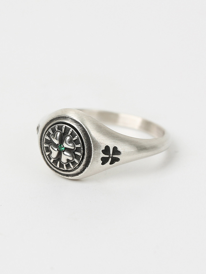 Clover symbol ring SV (925 silver) | ETERNAL JOURNEY