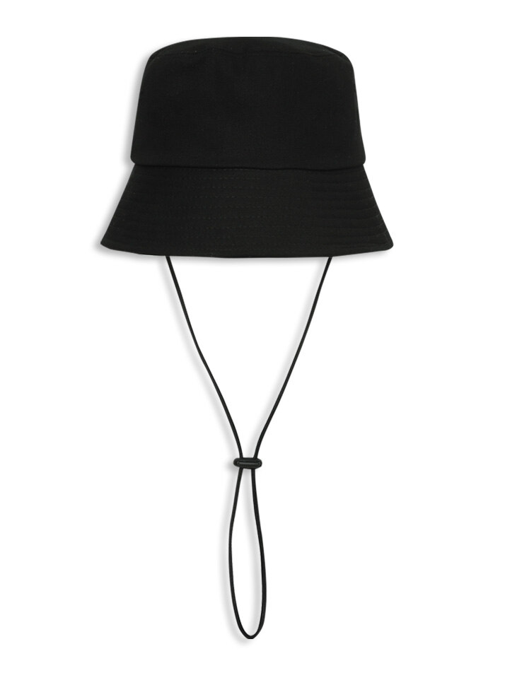 Daisy String Bucket Hat black | ETERNAL JOURNEY