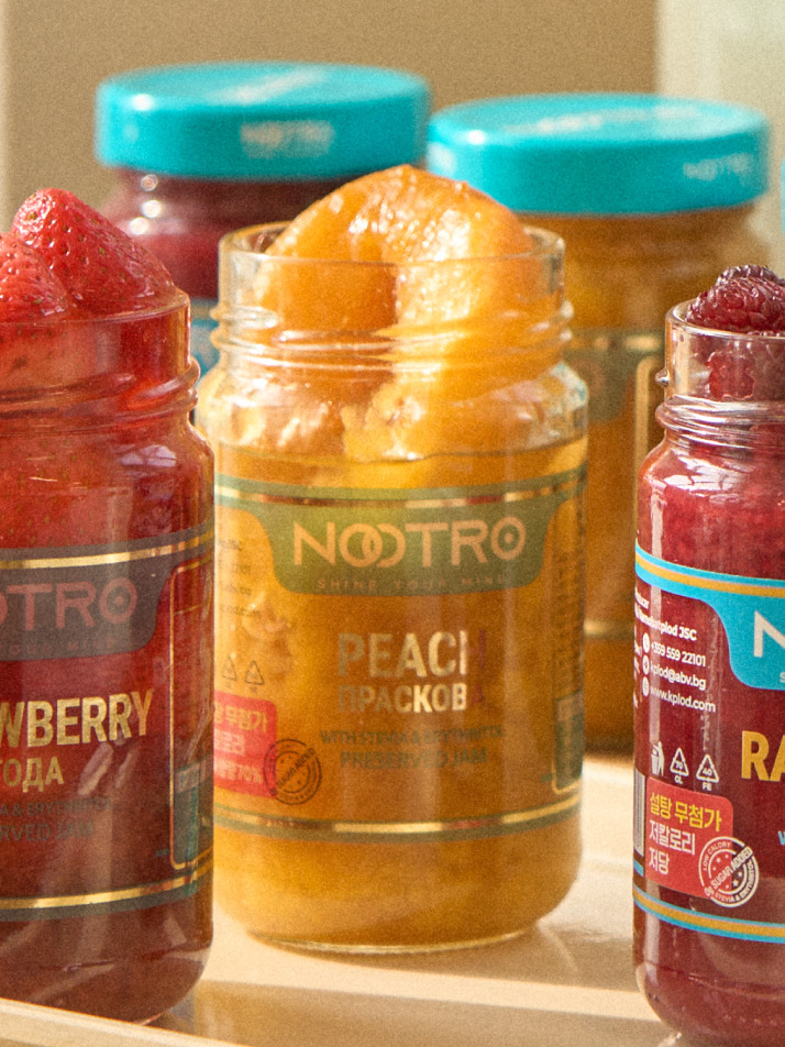 [누트로 선물세트] 스테비아 저칼로리 복숭아 과일잼 300g x 3병 | ETERNAL JOURNEY