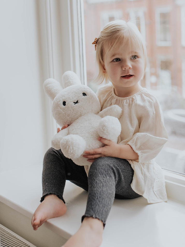 Miffy Sitting Teddy Blue - 33cm | ETERNAL JOURNEY