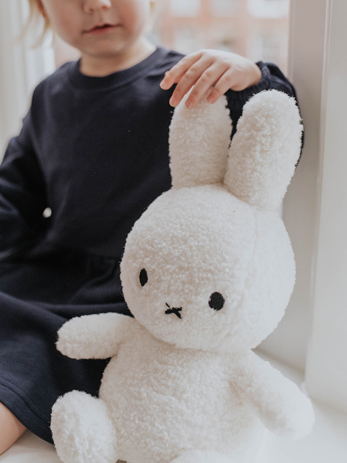 Miffy Sitting Teddy Blue - 33cm | ETERNAL JOURNEY