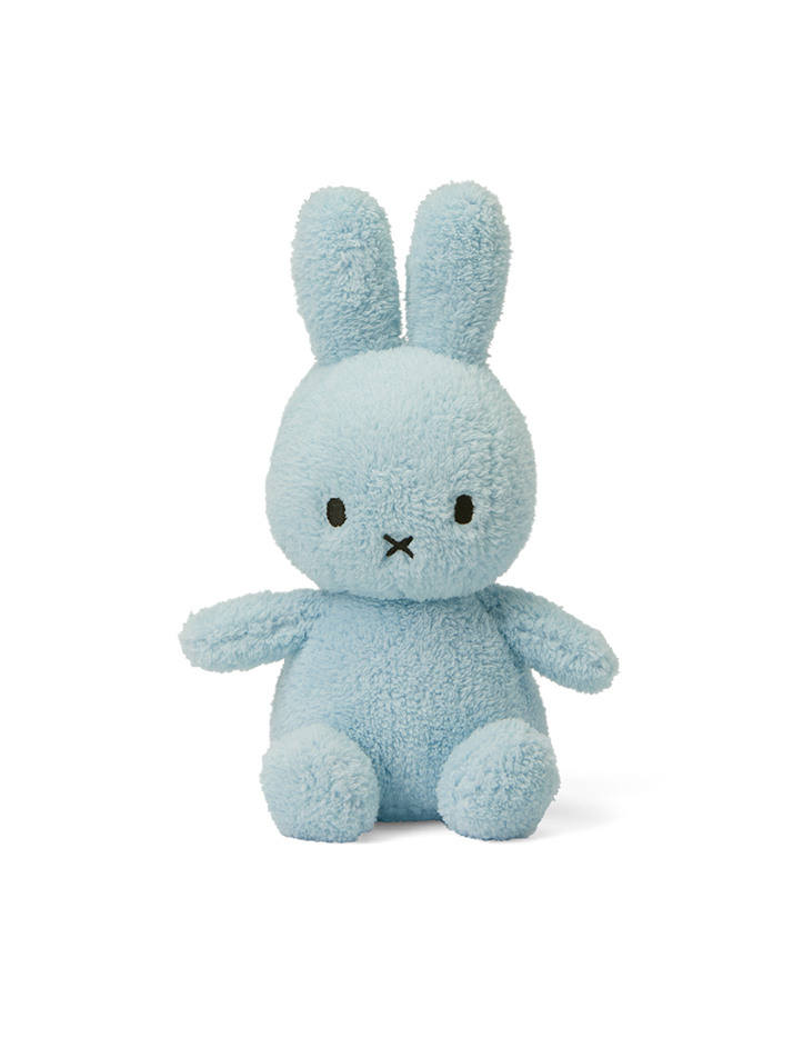 Miffy Sitting Terry Light Blue - 23cm | ETERNAL JOURNEY