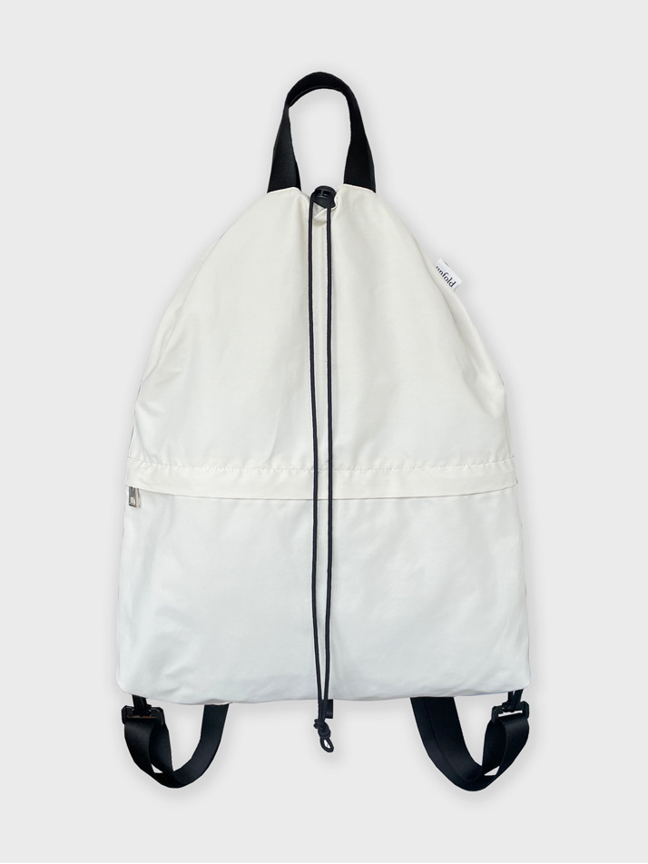 String Backpack (Ivory) | ETERNAL JOURNEY
