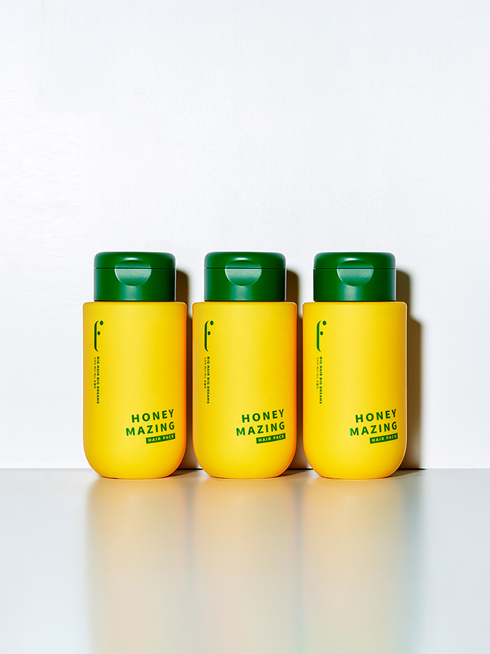 허니메이징 헤어팩 300mlx3 | ETERNAL JOURNEY
