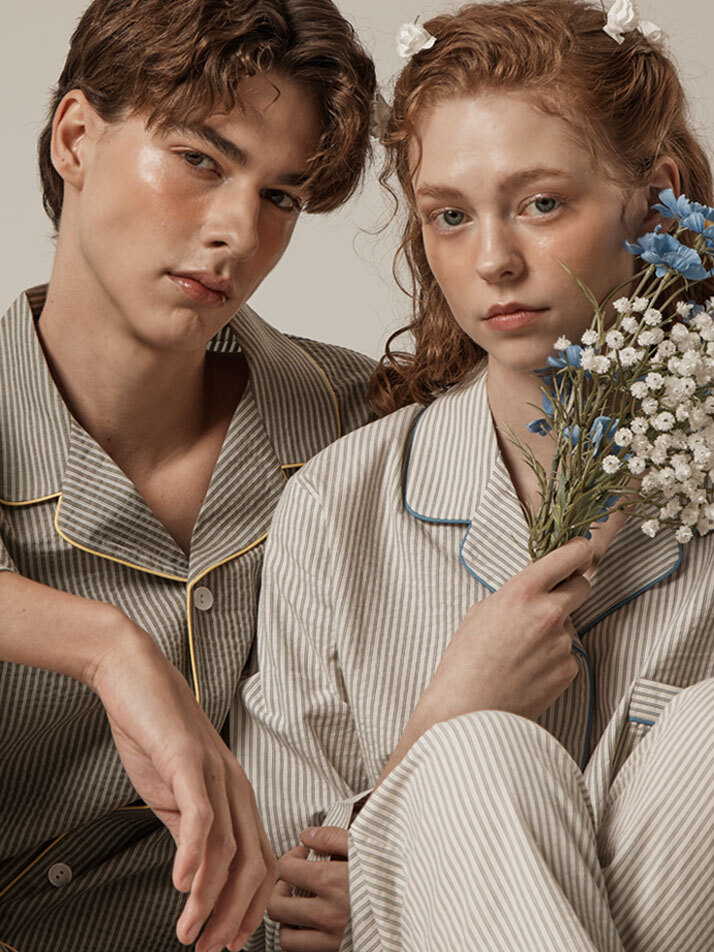 [커플] 스프라우트 파자마 2SET 2C | ETERNAL JOURNEY