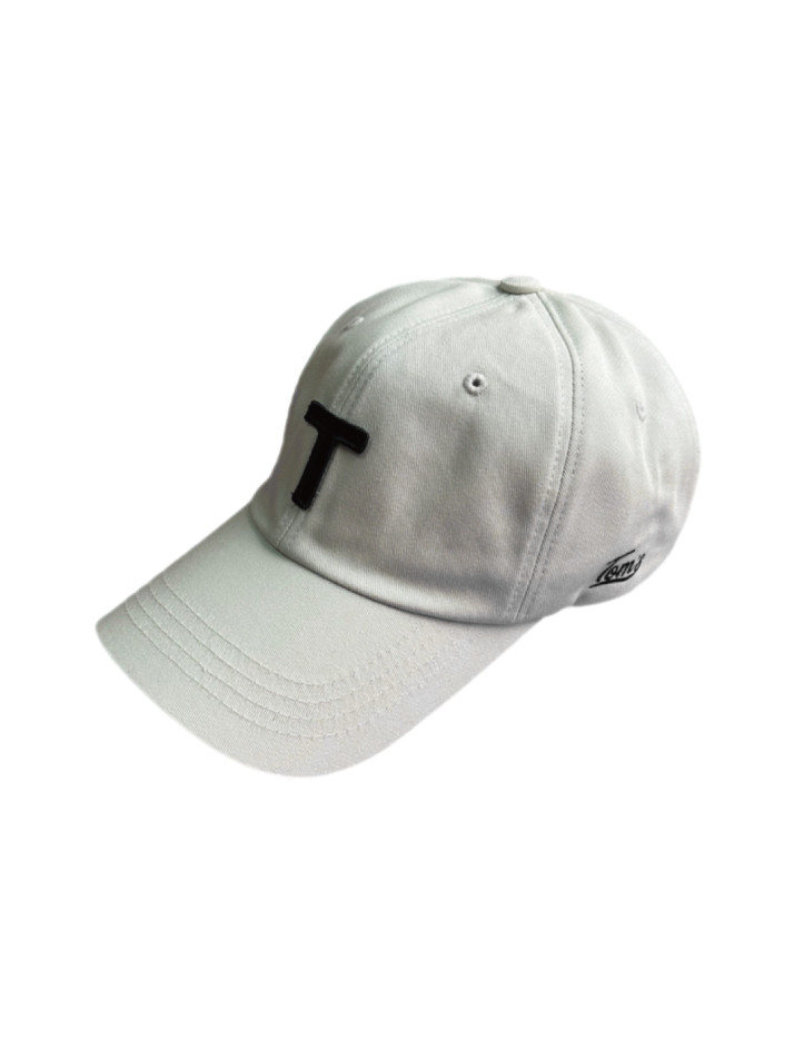 TBD T-logo ball cap BEIGE | ETERNAL JOURNEY
