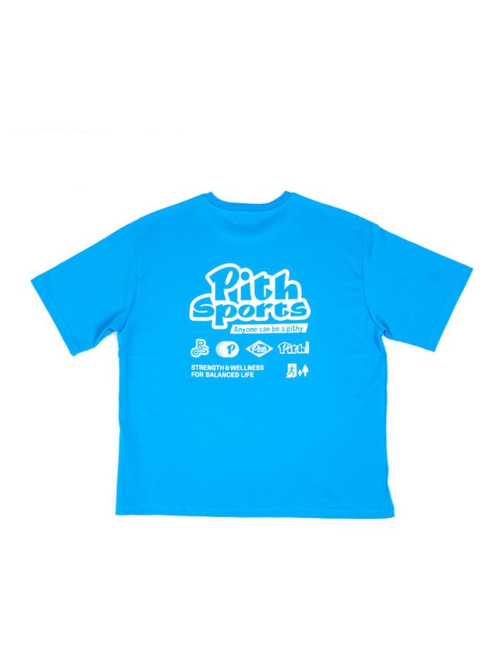 Basic Logo Tee (Blue) | ETERNAL JOURNEY