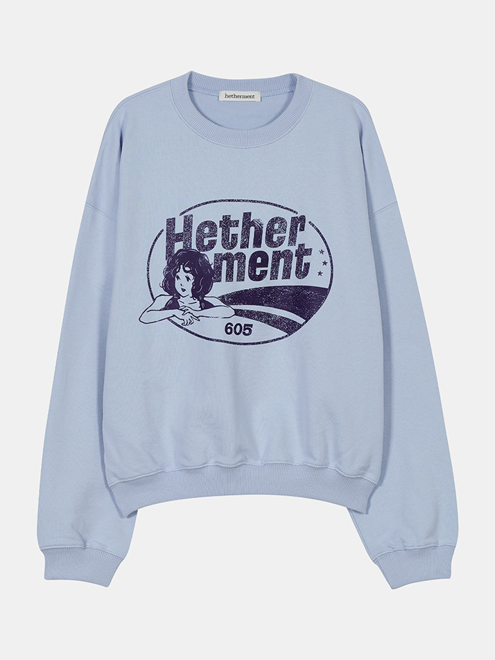 hether home sweatshirts (baby blue) | ETERNAL JOURNEY