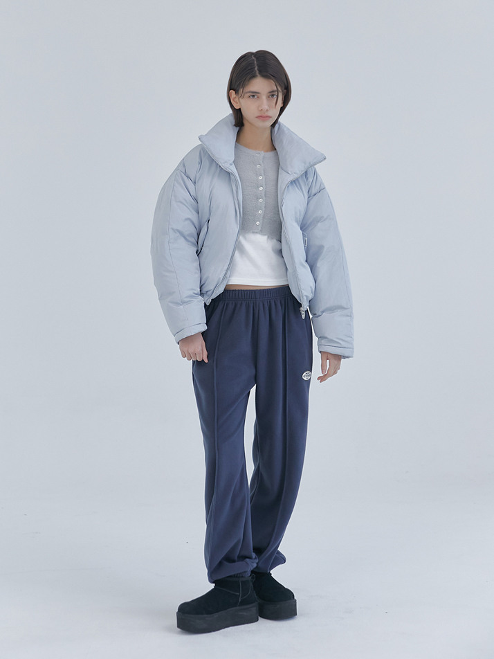 hether glossy puffer (baby blue) | ETERNAL JOURNEY