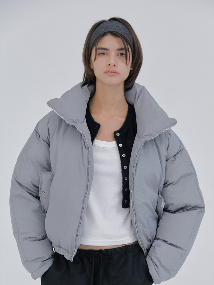 hether glossy puffer (silver) | ETERNAL JOURNEY