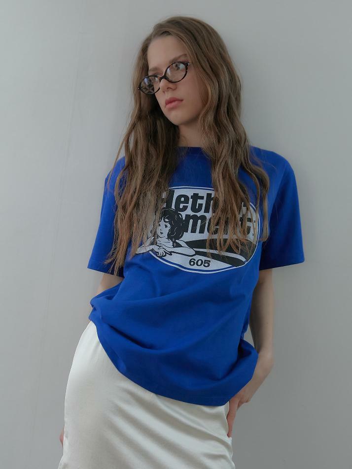 hether t-shirts (blue-white) | ETERNAL JOURNEY