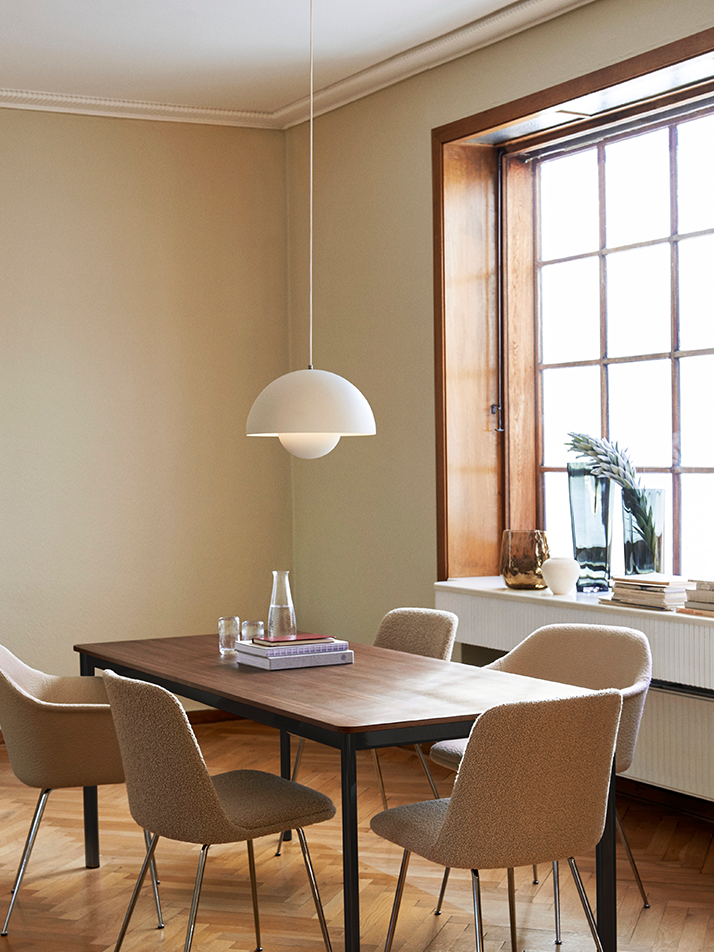 Flowerpot VP7 Matt White | ETERNAL JOURNEY