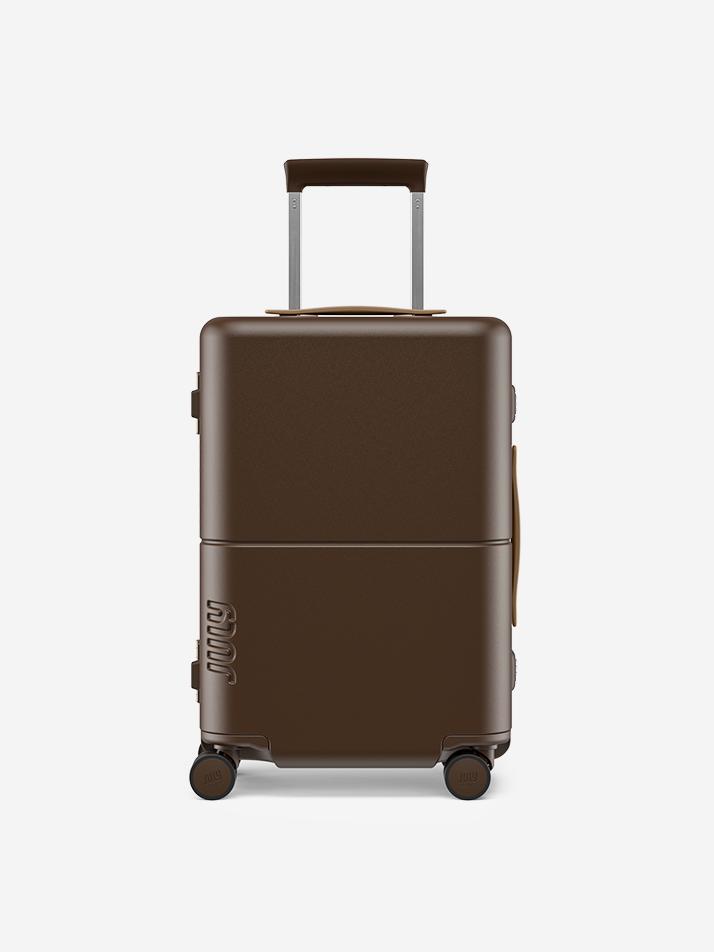 줄라이 기내용 캐리어 캐리온 트렁크 매트 브라운 Carry On Trunk - Matte Brown | ETERNAL JOURNEY