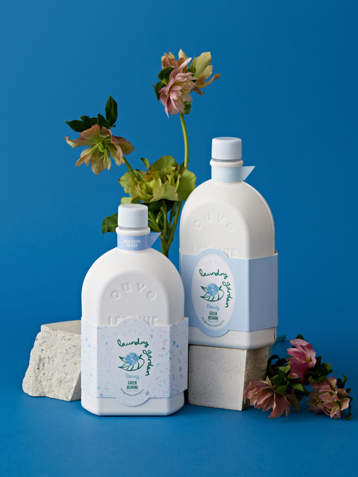 우브에 그린자스민 퍼퓸 세탁세제+섬유유연제(500ml*2EA) | ETERNAL JOURNEY