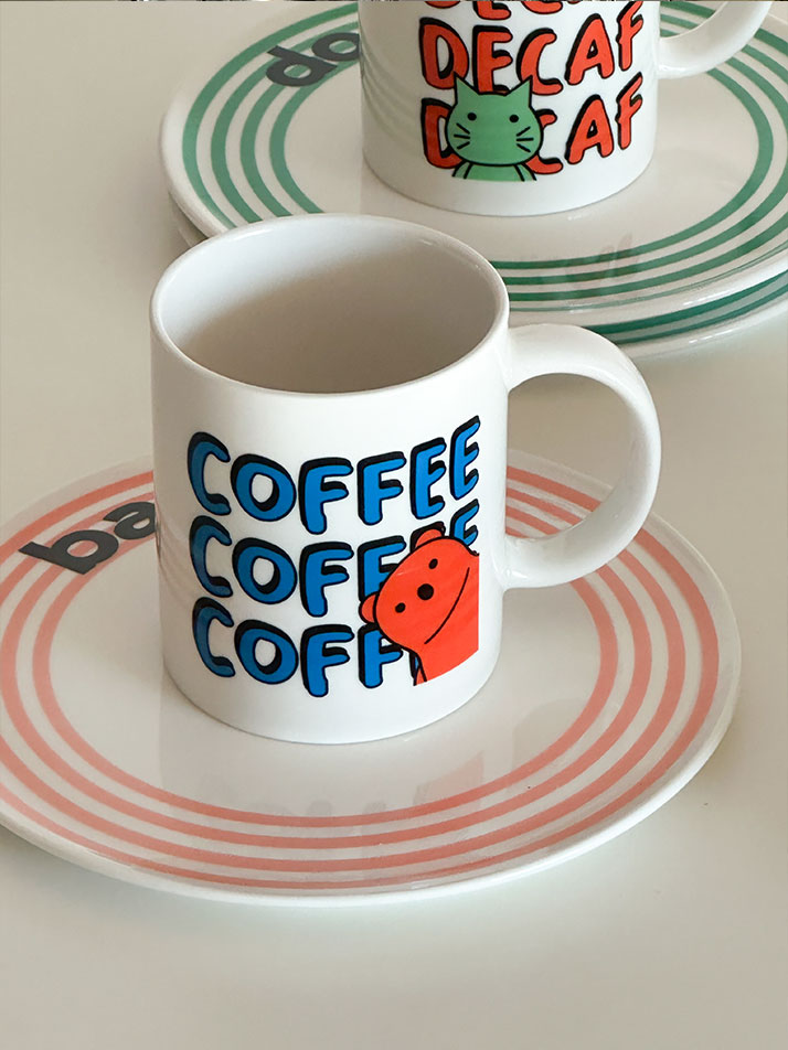 애니멀 커피 클럽 머그컵 (4type) | ETERNAL JOURNEY