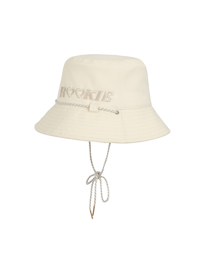 ROOKIE BRAIDED STRING BUCKET HAT_Beige | ETERNAL JOURNEY