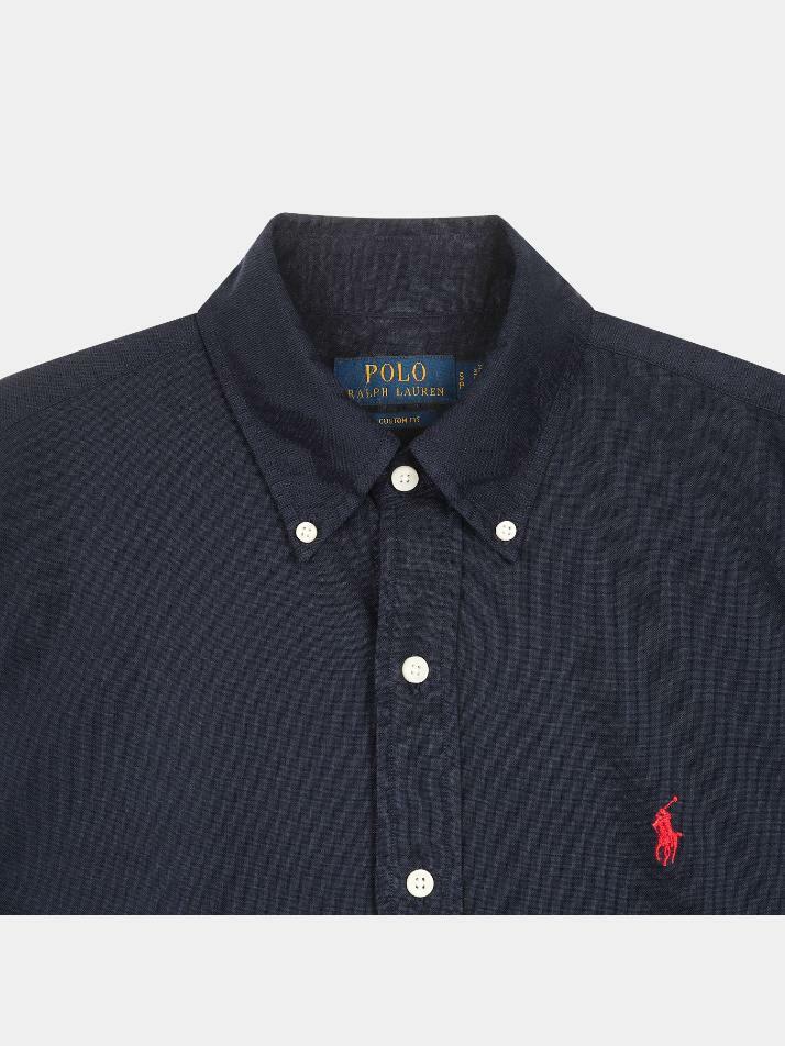 폴로 남자 옥스포드 가먼트다이 긴팔셔츠 네이비 710772290002 | ETERNAL JOURNEY