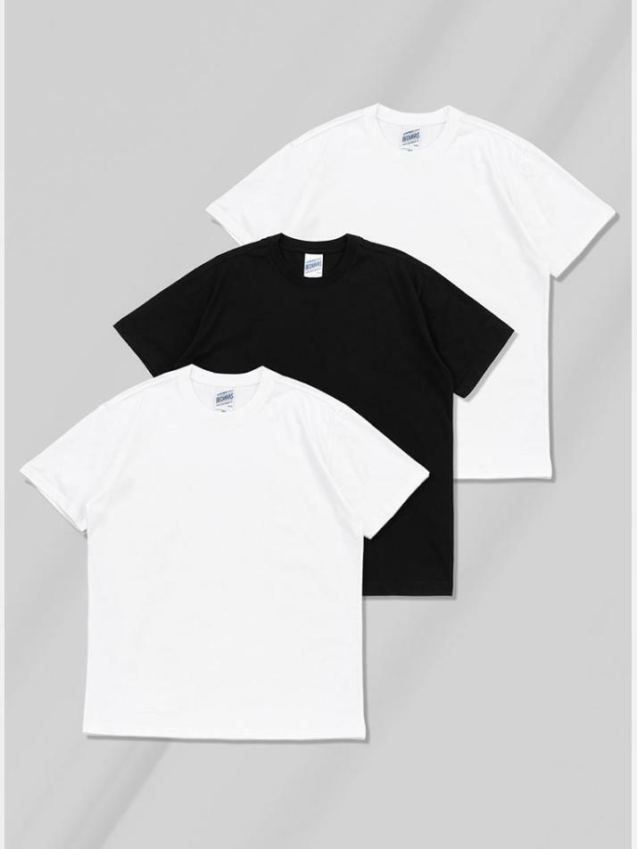 [3PACK] 32수 코튼 무지 반팔티 (2COLOR) | ETERNAL JOURNEY