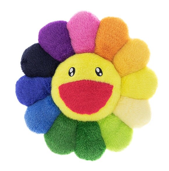 무라카미다카시 Flower Cushion Rainbow 플라워 쿠션 레인보우 (30cm) | ETERNAL JOURNEY